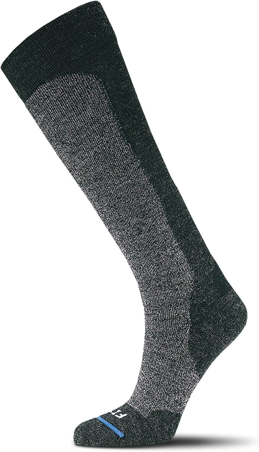 Amazon.com: FITS Medium Ski Merino Wool Sock For Men and Women, Over ...