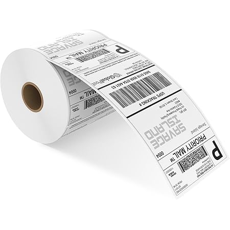 6x4" 100x150mm Direct Thermal Shipping Labels 250/roll : Amazon.co.uk ...