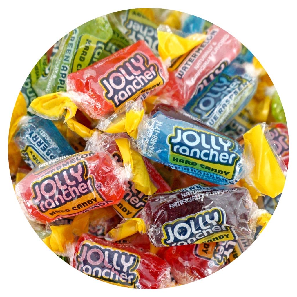 Amazon.com : Jolly Ranchers Assorted Fruit Flavored Candy, 1lb Bulk Bag ...
