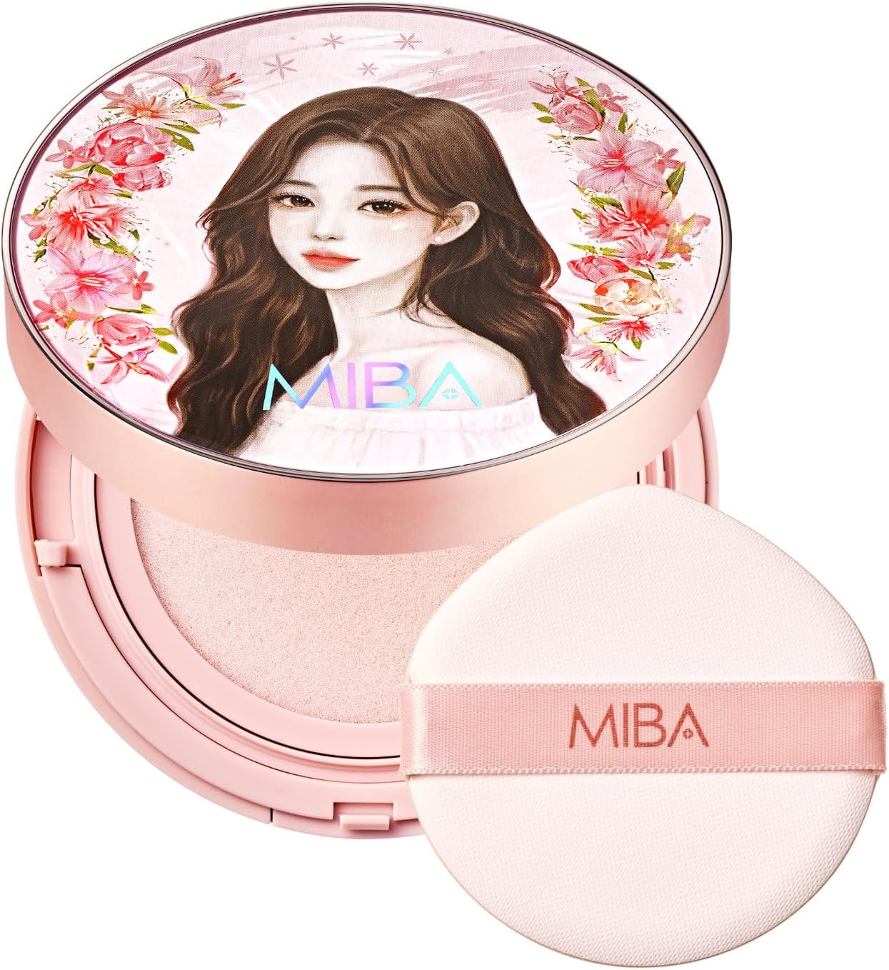 Amazon.com : MIBA Ion Calcium Foundation Double Cushion. Apply mineral ...