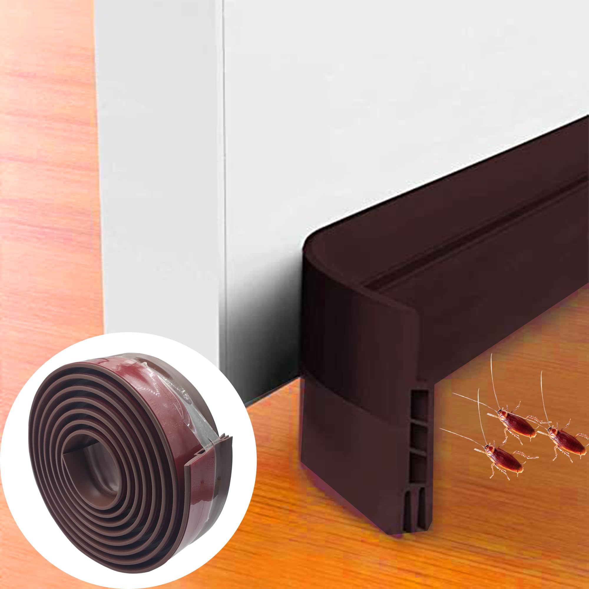 Amazon.com: DOHUG Under Door Draft Stopper for Bottom of Door, 78 ...
