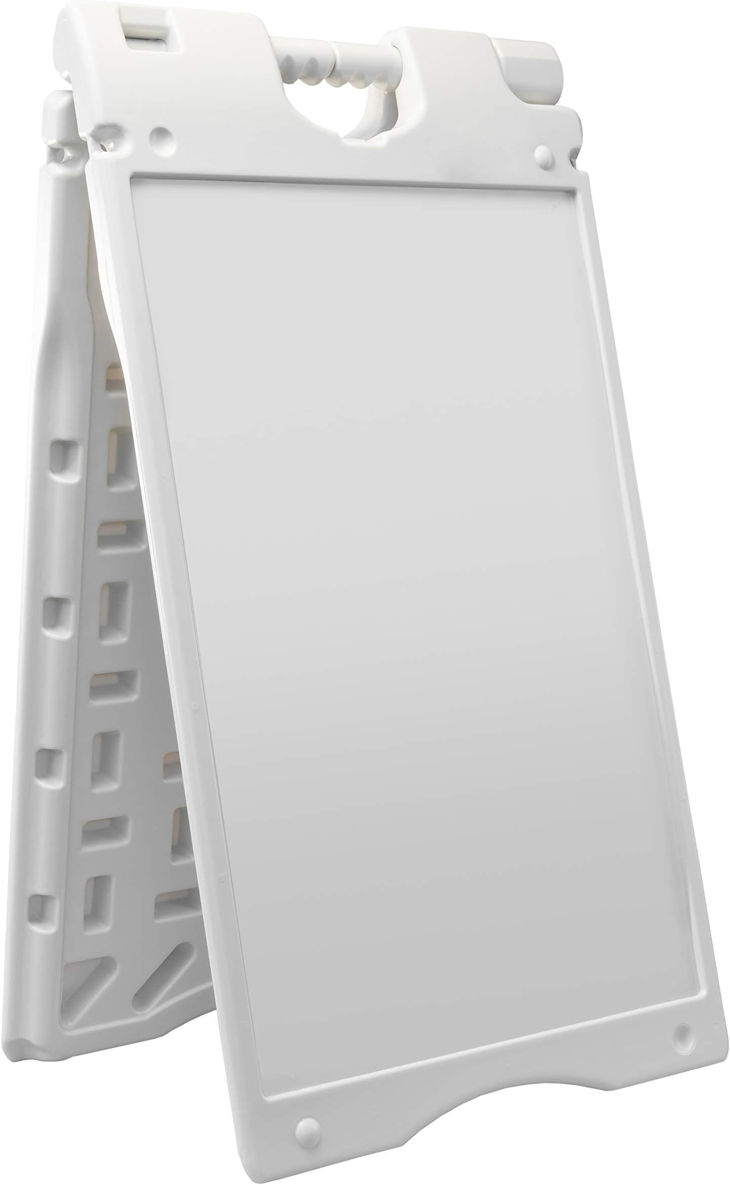 Amazon.com: Plasticade White 3-Pack Signicade Deluxe A-Frame Sidewalk ...