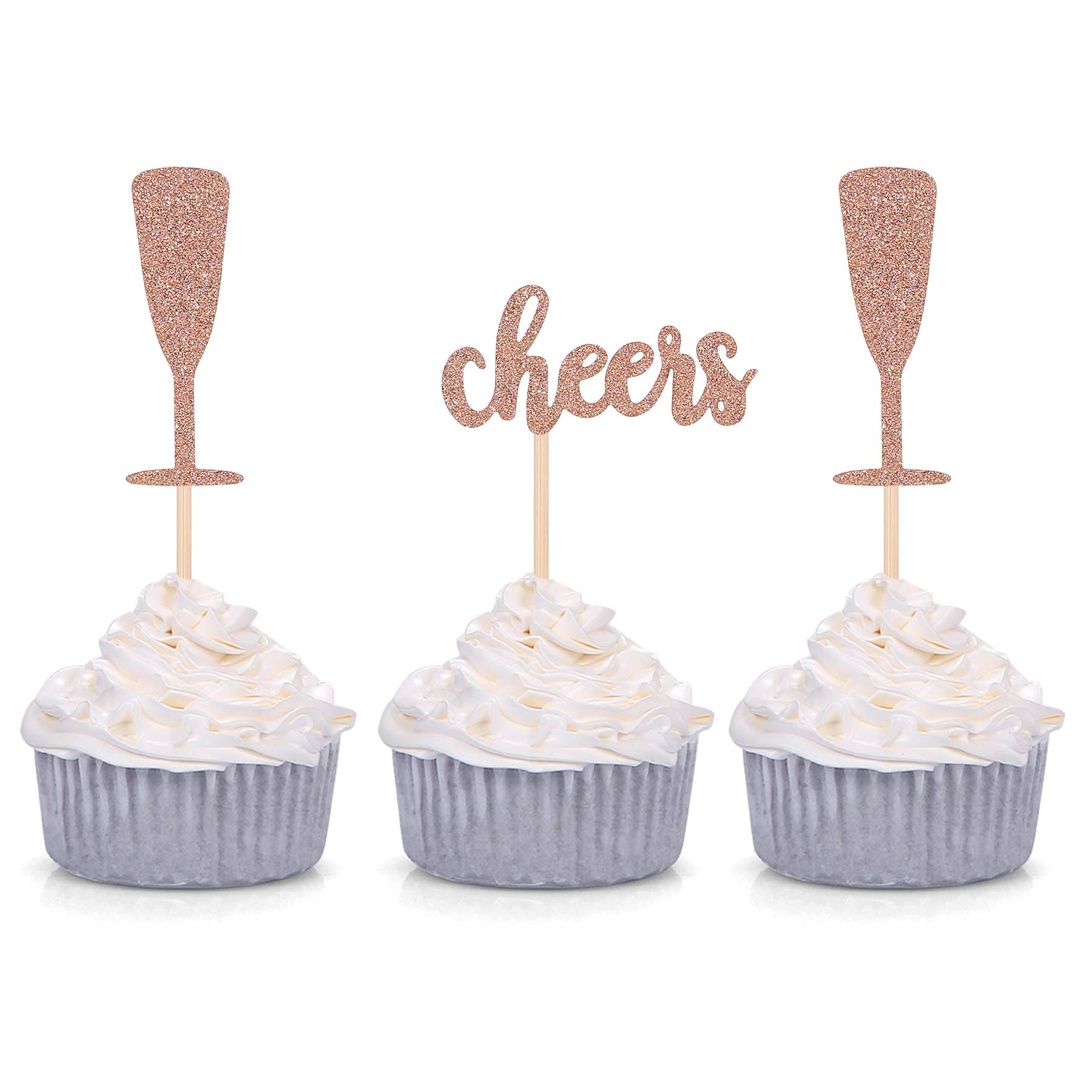 Engagement Party Cupcake Toppers