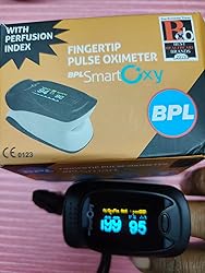 BPL Medical Technologies BPL Smart Oxy Finger Tip Pulse Oximeter (Black ...