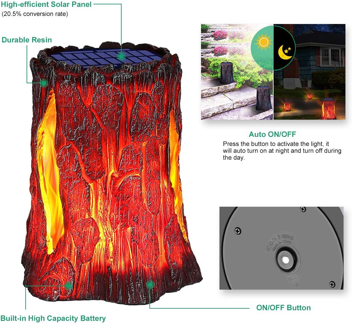 TomCare – Luces led para iluminación de exteriores imitación de fogata ...