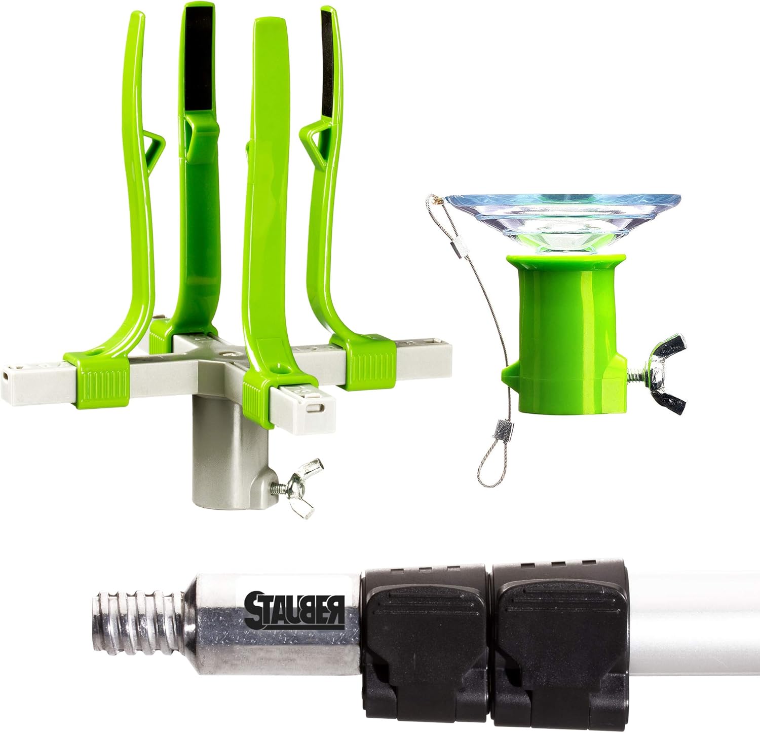 STAUBER Best Bulb Changer Package (Gripper+Large Suction, 13 Feet ...