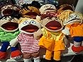 Amazon.com: 4E's Novelty Multicultural Hand Puppets for Kids - 8 Pack ...