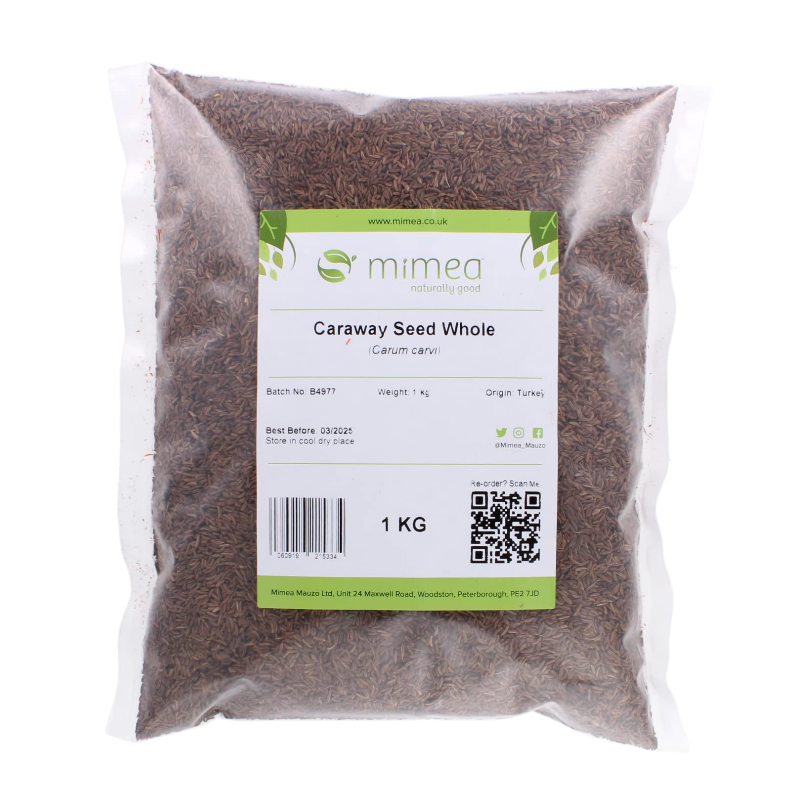 Caraway Seeds Whole 1kg : Amazon.co.uk: Garden