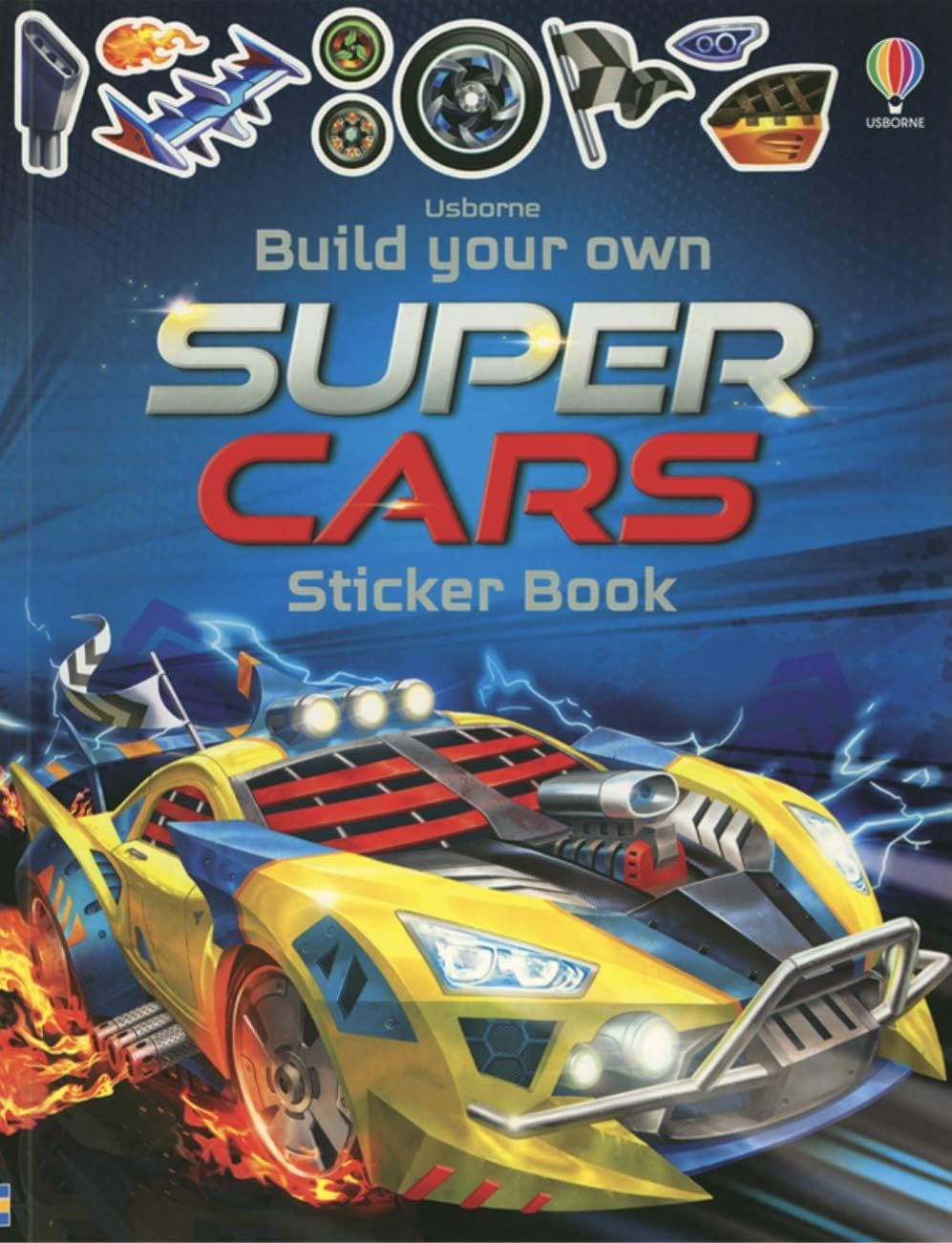 Usborne Build Your Own Supercars Sticker Book : Simon Tudhope: Amazon ...