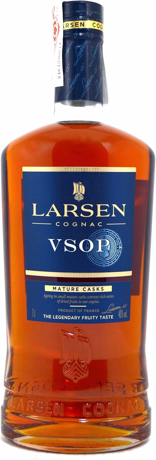 Larsen VSOP Cognac 1 l : Amazon.de: Lebensmittel & Getränke