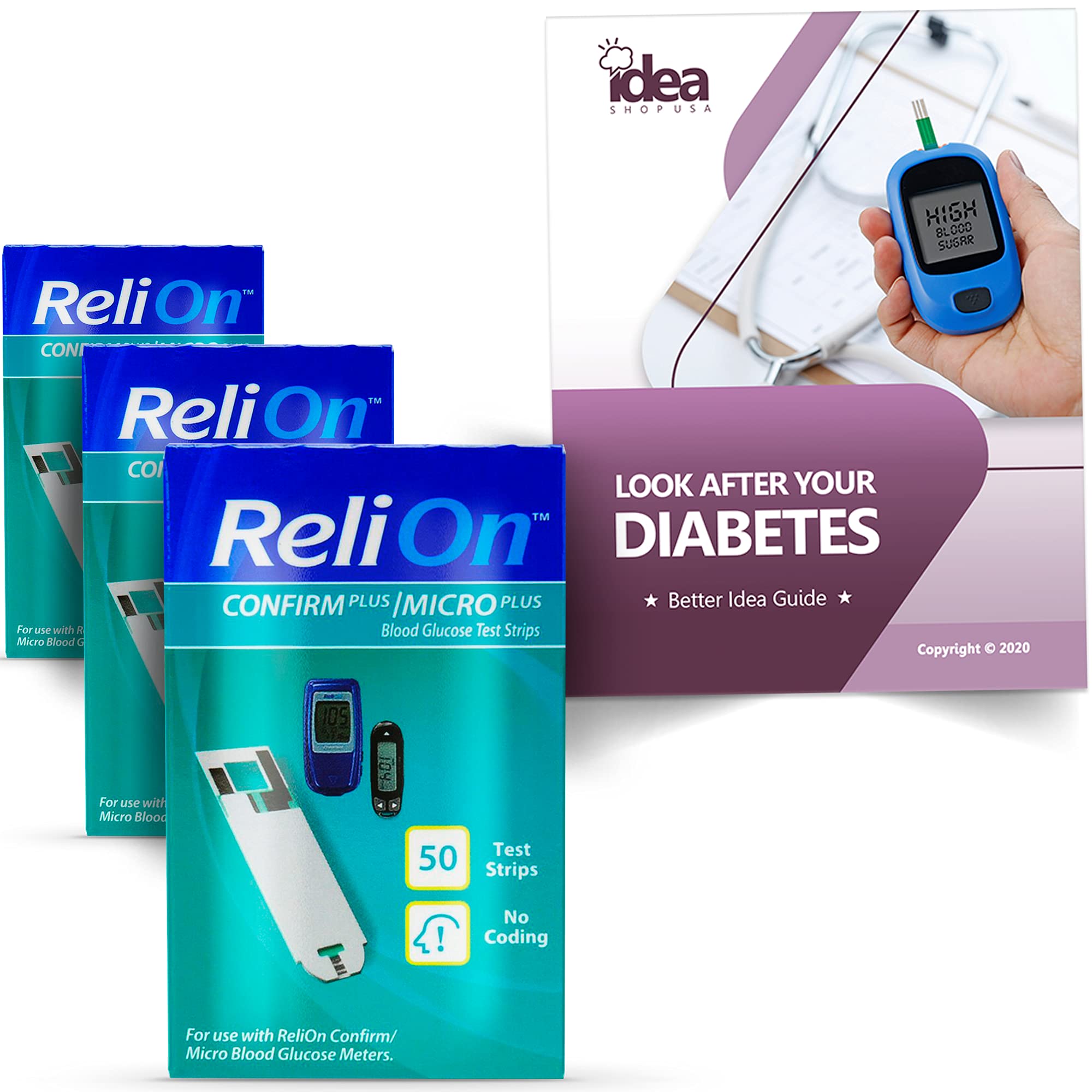 Relion Confirm Micro Blood Glucose Test Strips 50 Ct 3 | Desertcart INDIA