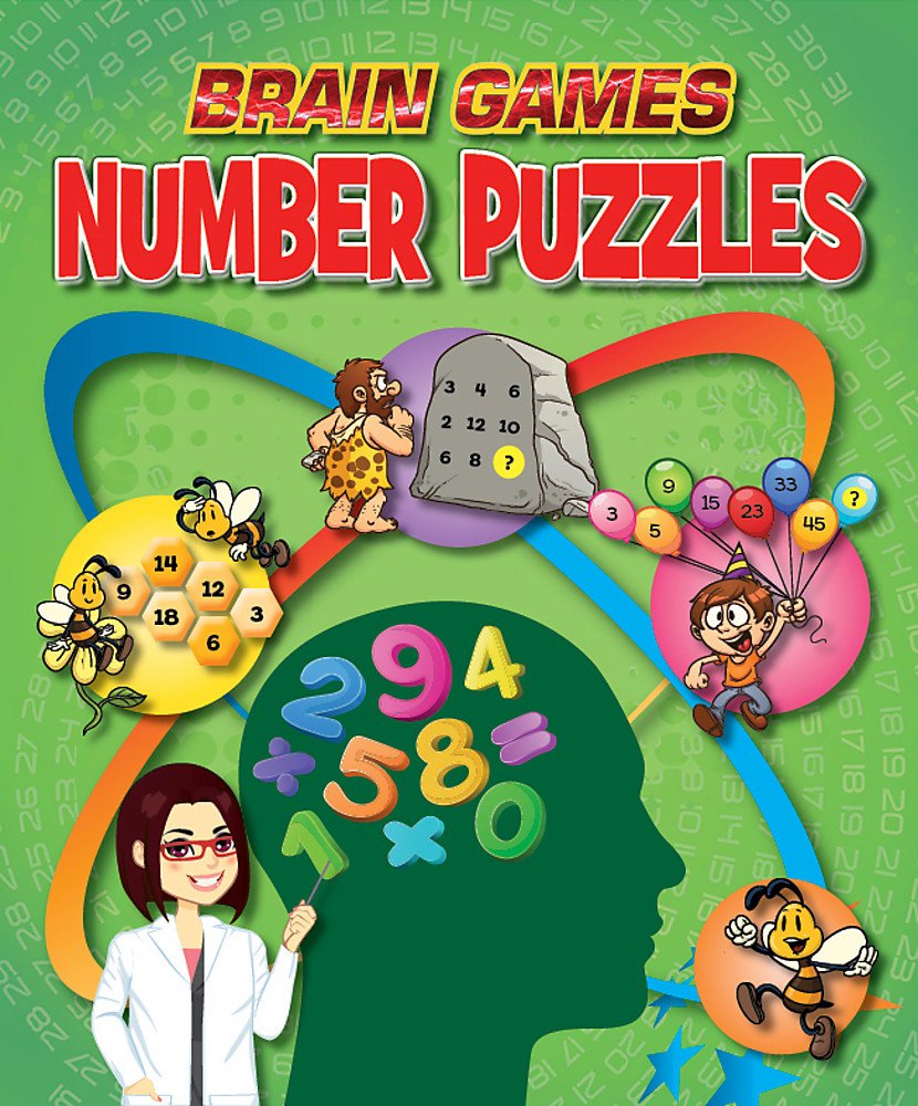 Number Puzzles (Brain Games): Godwin, Edward: 9781445141534: Amazon.com ...