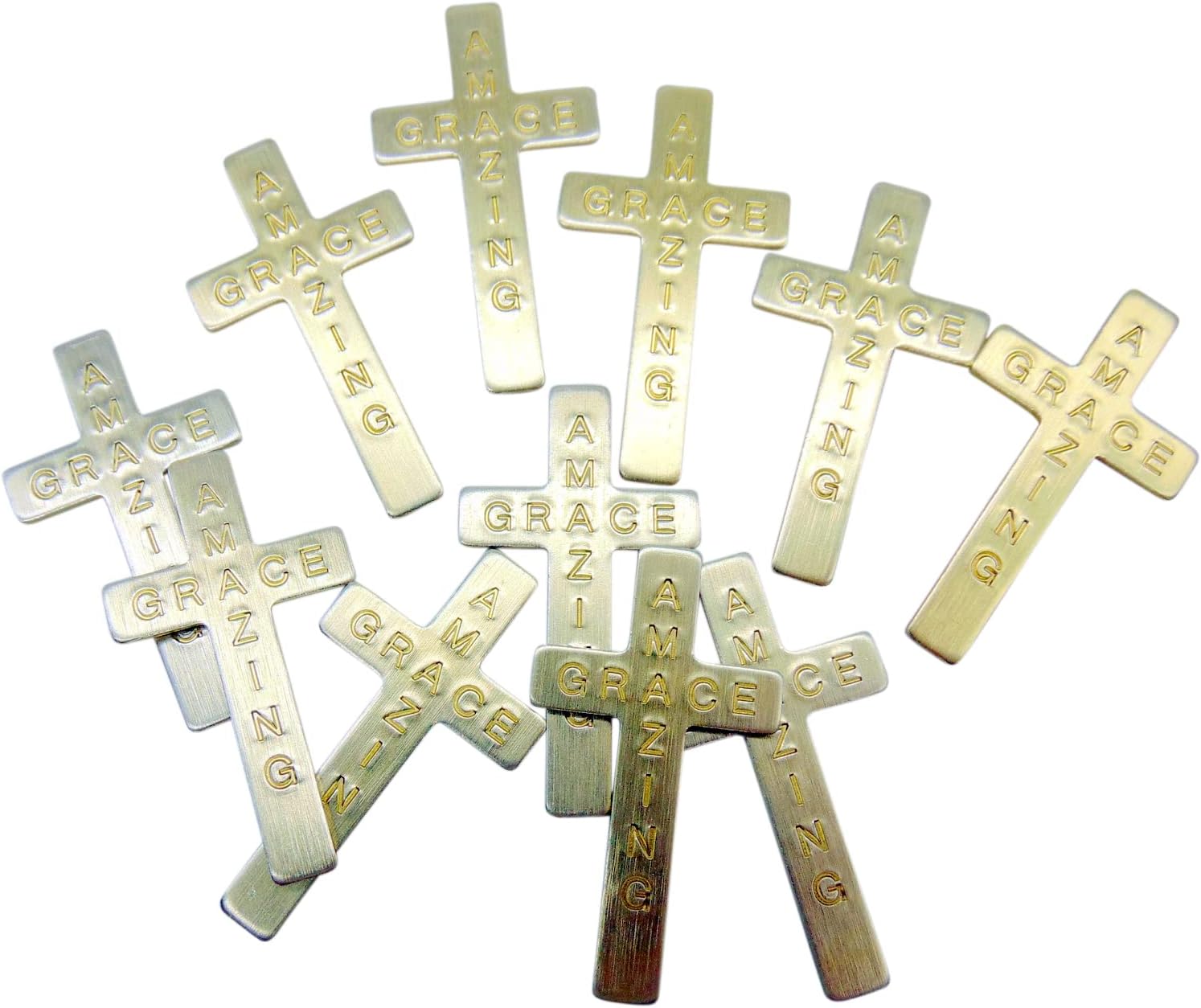 Amazon.com: Westmon Works Pocket Cross Set Metal Crosses with Amazing ...