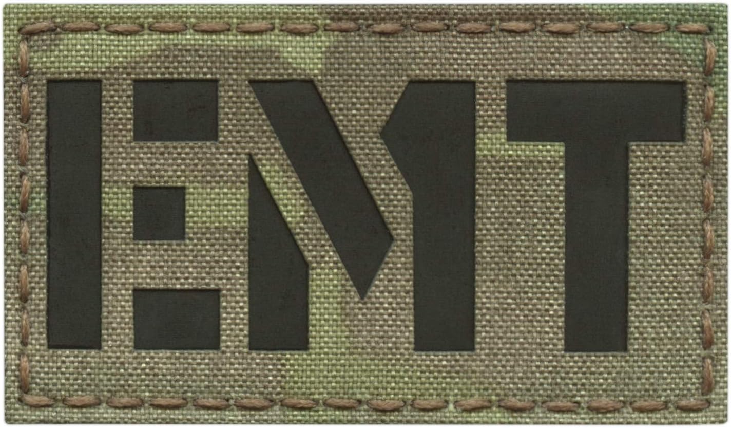 Amazon.com: IR mult1cam EMT Emergency Medical Technician 2x3.5 MED ...