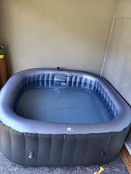Whirlpool MSpa Inflatable for 6 People Spa 185 x 185 cm In-Outdoor Pool ...