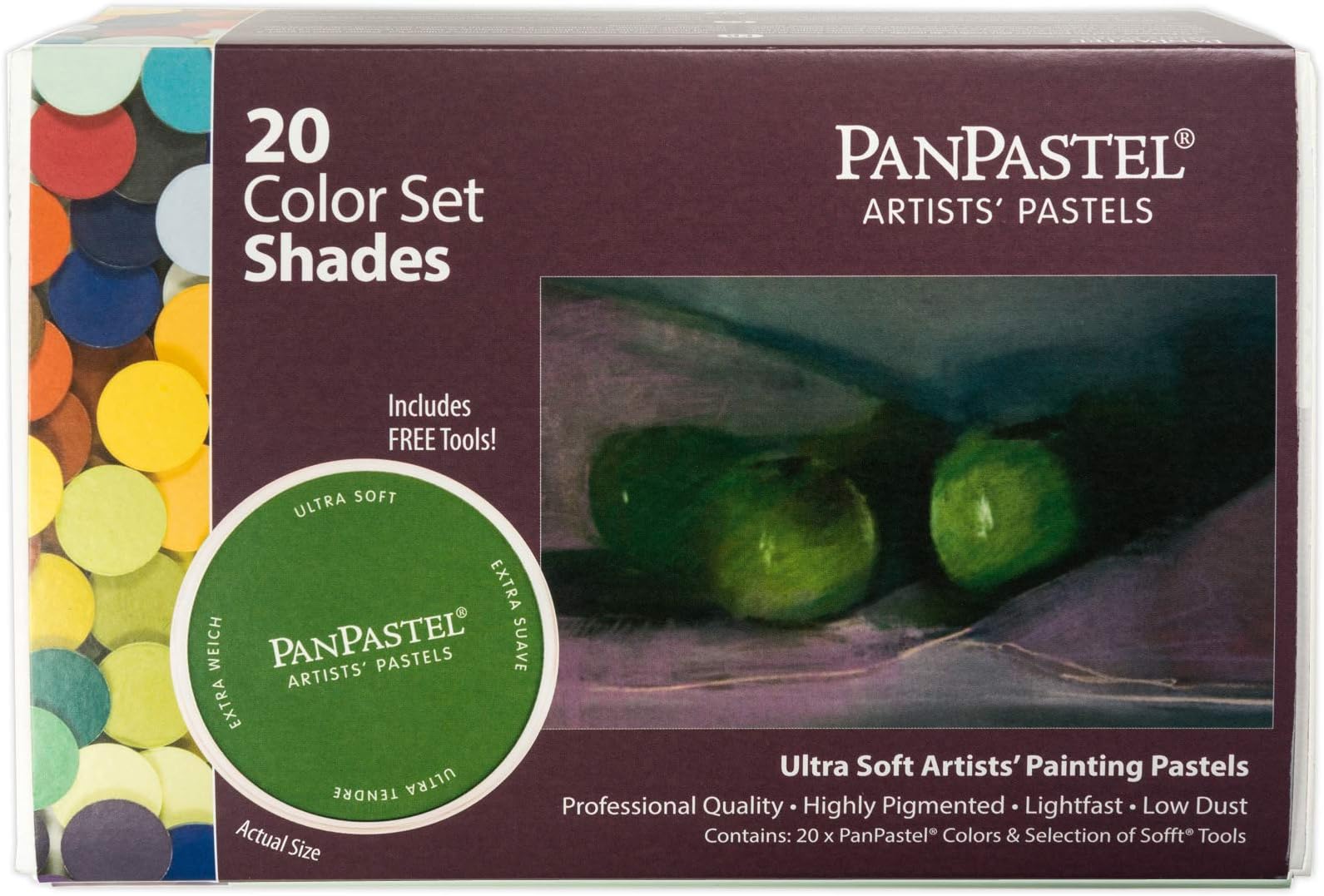 PanPastel 20 Colour Set - Pure Colours / Painting Set : Amazon.co.uk ...