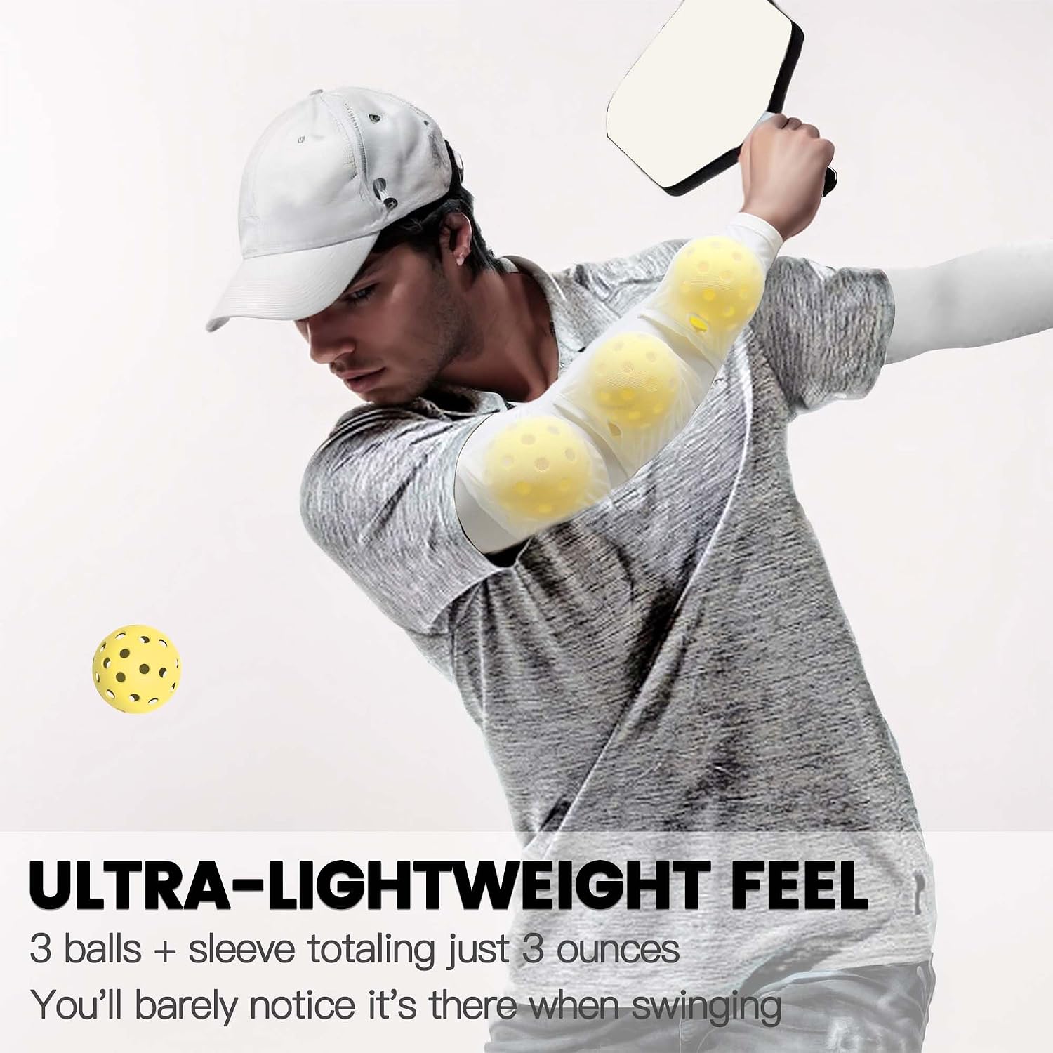 EICEM Pickleball Arm Sleeves, Pickle Ball Holder Pocket on Arm Sleeves ...