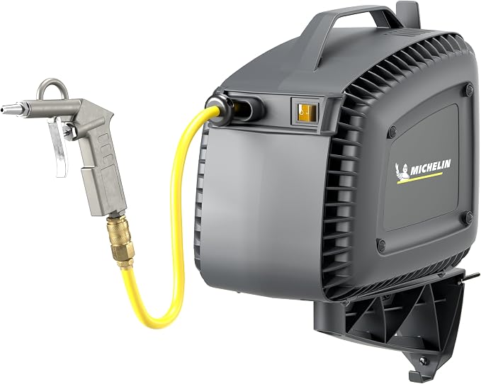 MICHELIN MBL-GO Compact Portable Air Compressor with 7m Hose, Oil-Free ...