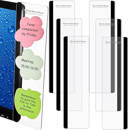 Amazon.com : Computer Monitor Notes Monitor Message Board Screen Memo ...