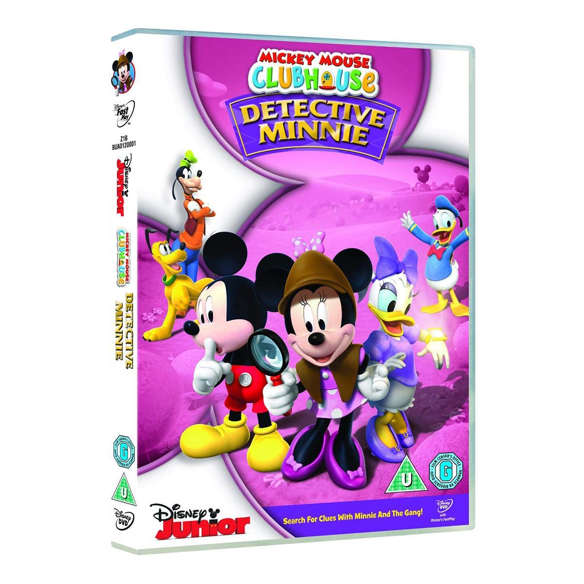 Mickey Mouse Clubhouse Detective Minnie DVD A Casa Do Mickey Mouse