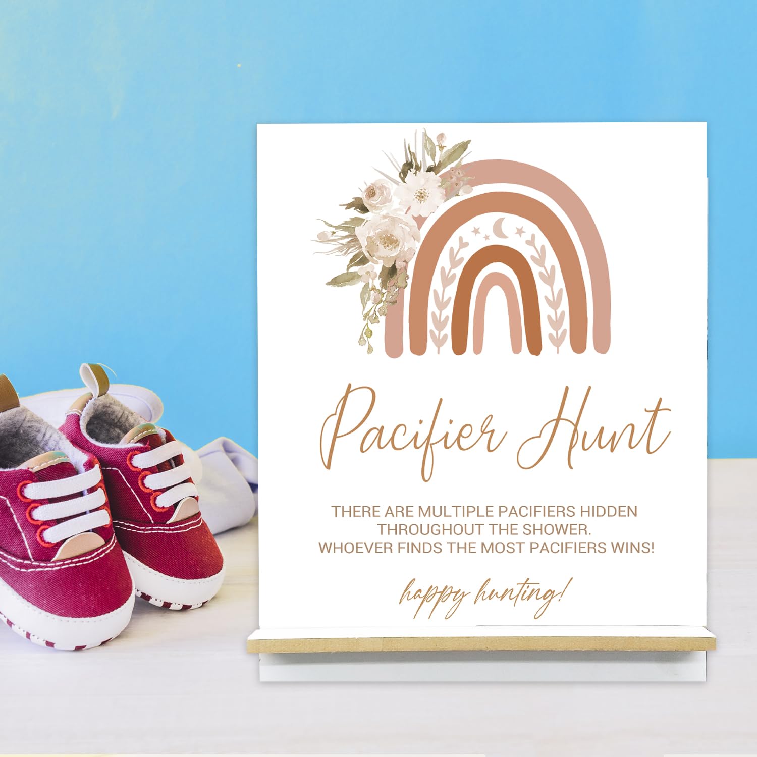 Baby Pacifier Template Photo Booth