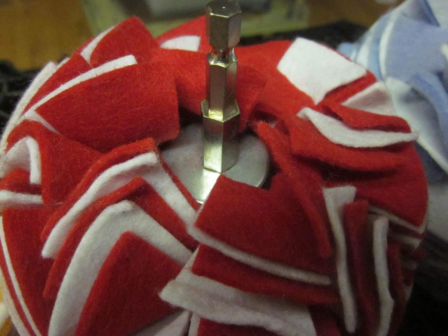 Amazon.com: shueysales 5" RED Firm Buffing Ball Power Buff POLISHING 1/ ...