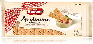 Bonomi Forno Bonomi Sfogliatine Zuccherate Sugar Topped, 135g : Amazon ...