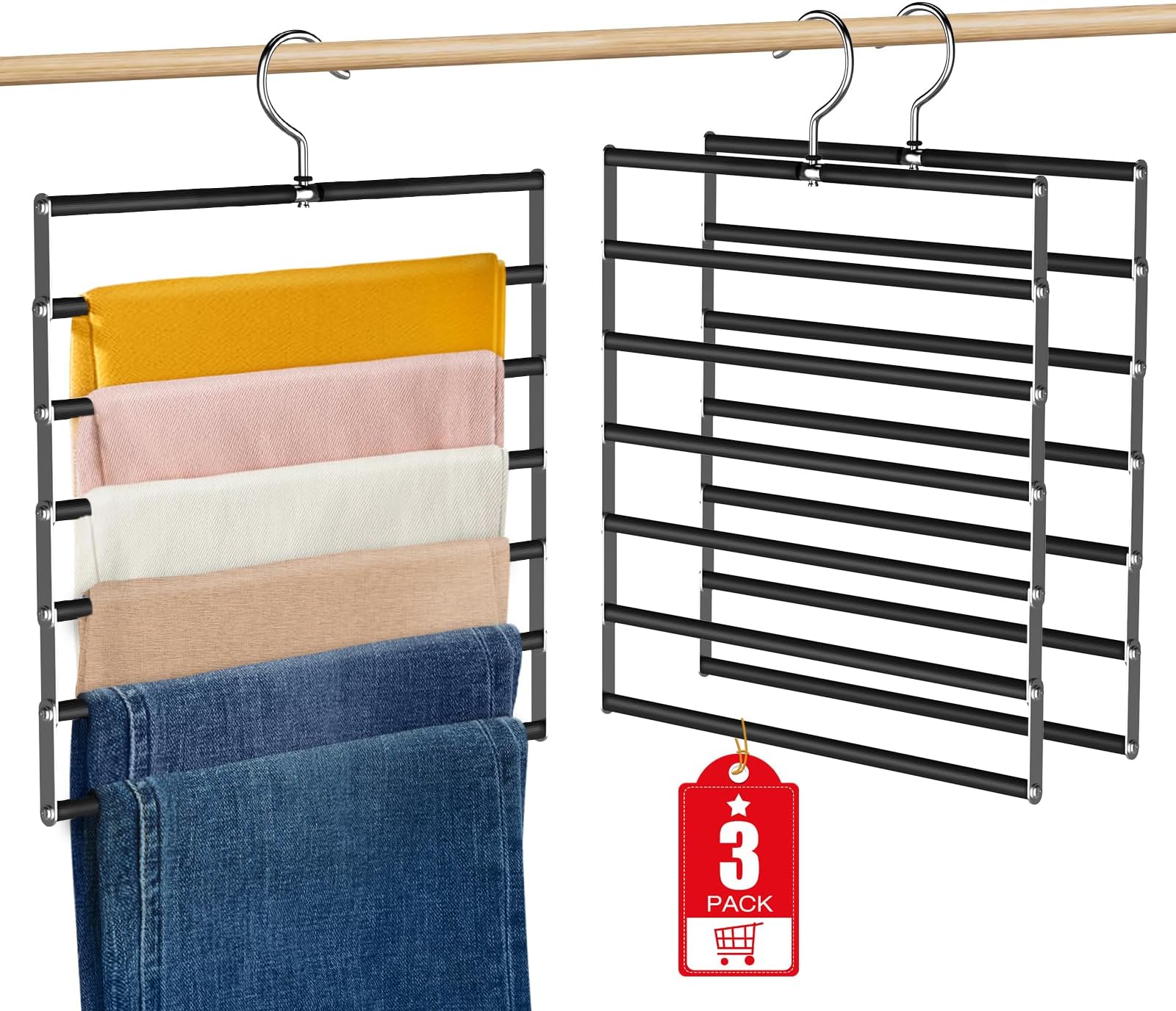 Amazon.com: Garden Flags Hangers 2Pack with 15 Cellophane Bags, Garden ...