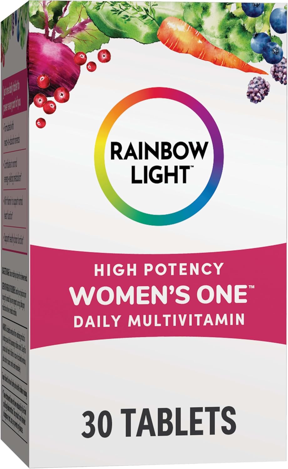 Amazon.com: Rainbow Light Womens One High-Potency Daily Multivitamin ...