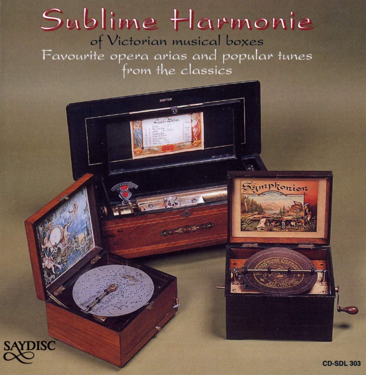 Various Artists - Sublime Harmonie: Victorian Music Boxes / Various ...