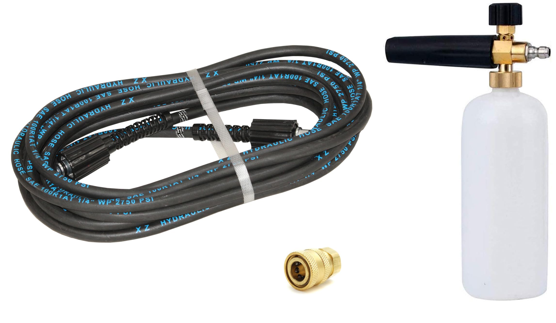 Digital Craft Hydraulic Pressure Washer Hose Pipe 2750PSI, M22*1.5 ...