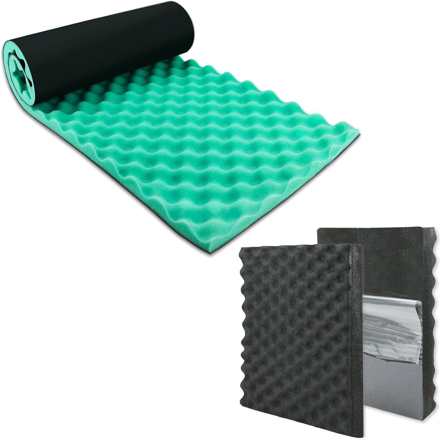 Amazon.com: BXI Double Noise Insulation Soundproofing Foam - 39.4 X 13. ...
