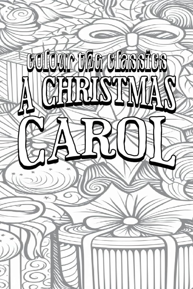 charles dickens a christmas carol coloring pages