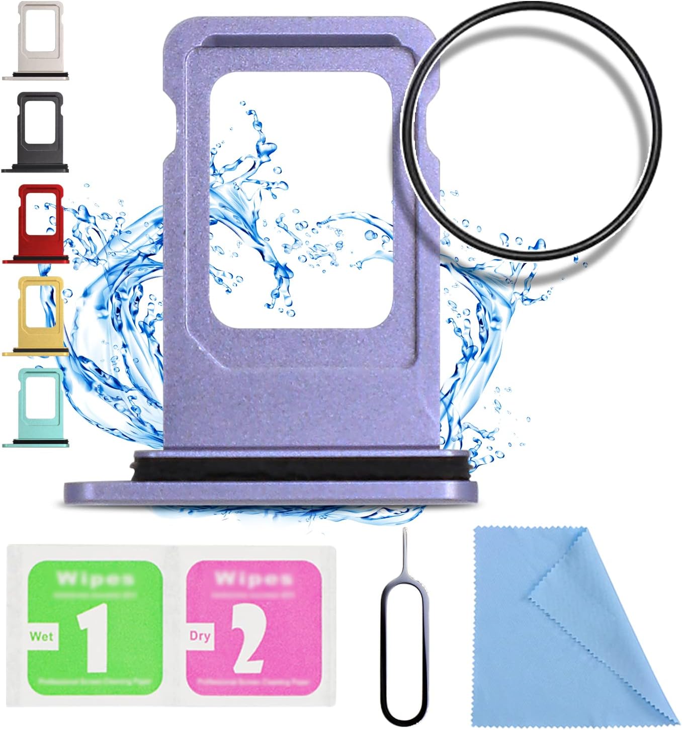 Amazon.com: ASDAWN for iPhone 11 SIM Card Slot Replacement for iPhone ...