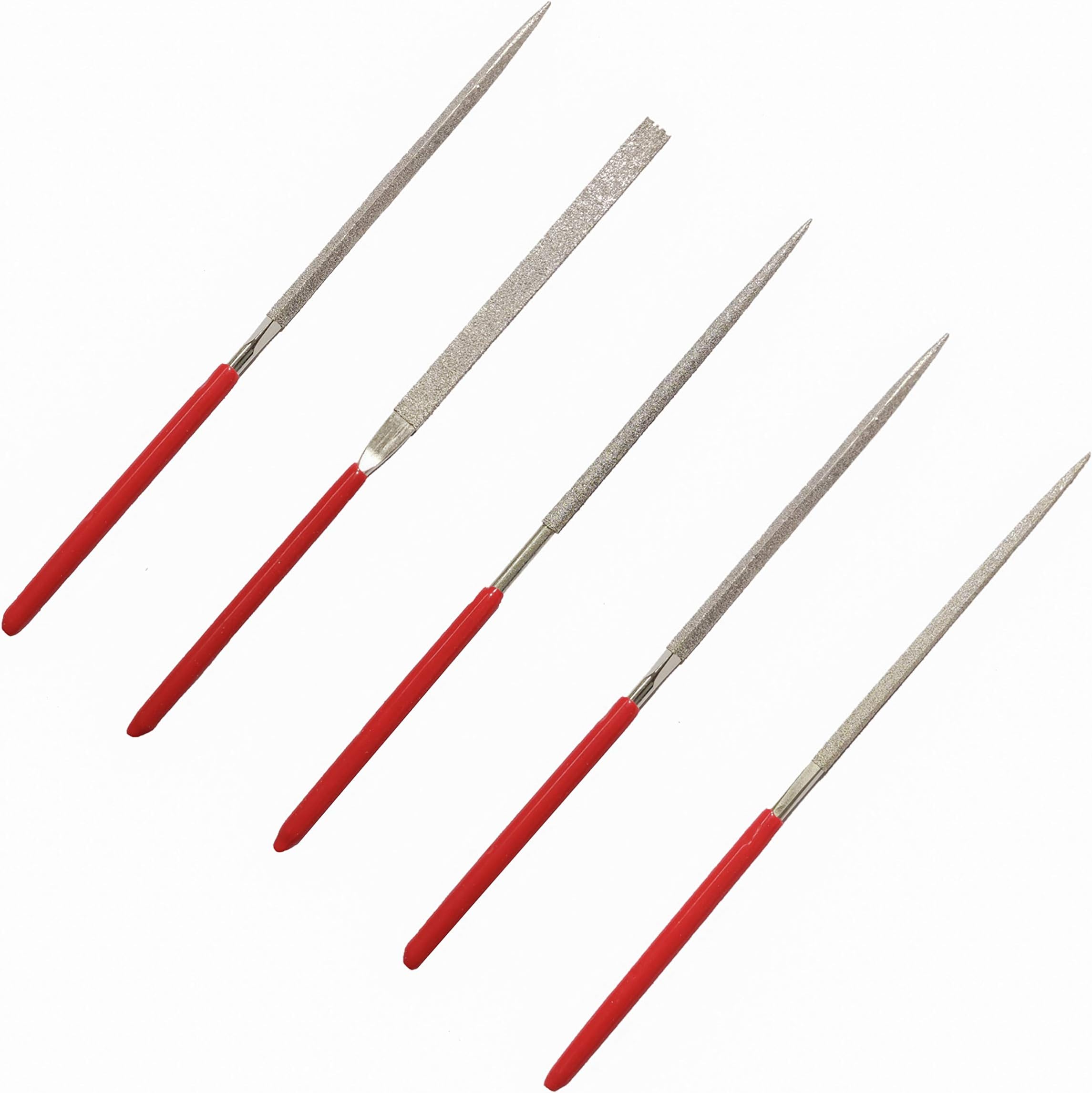 PagKis 5 Pieces Diamond Needle File Set for Metal, Glass, Stone ...