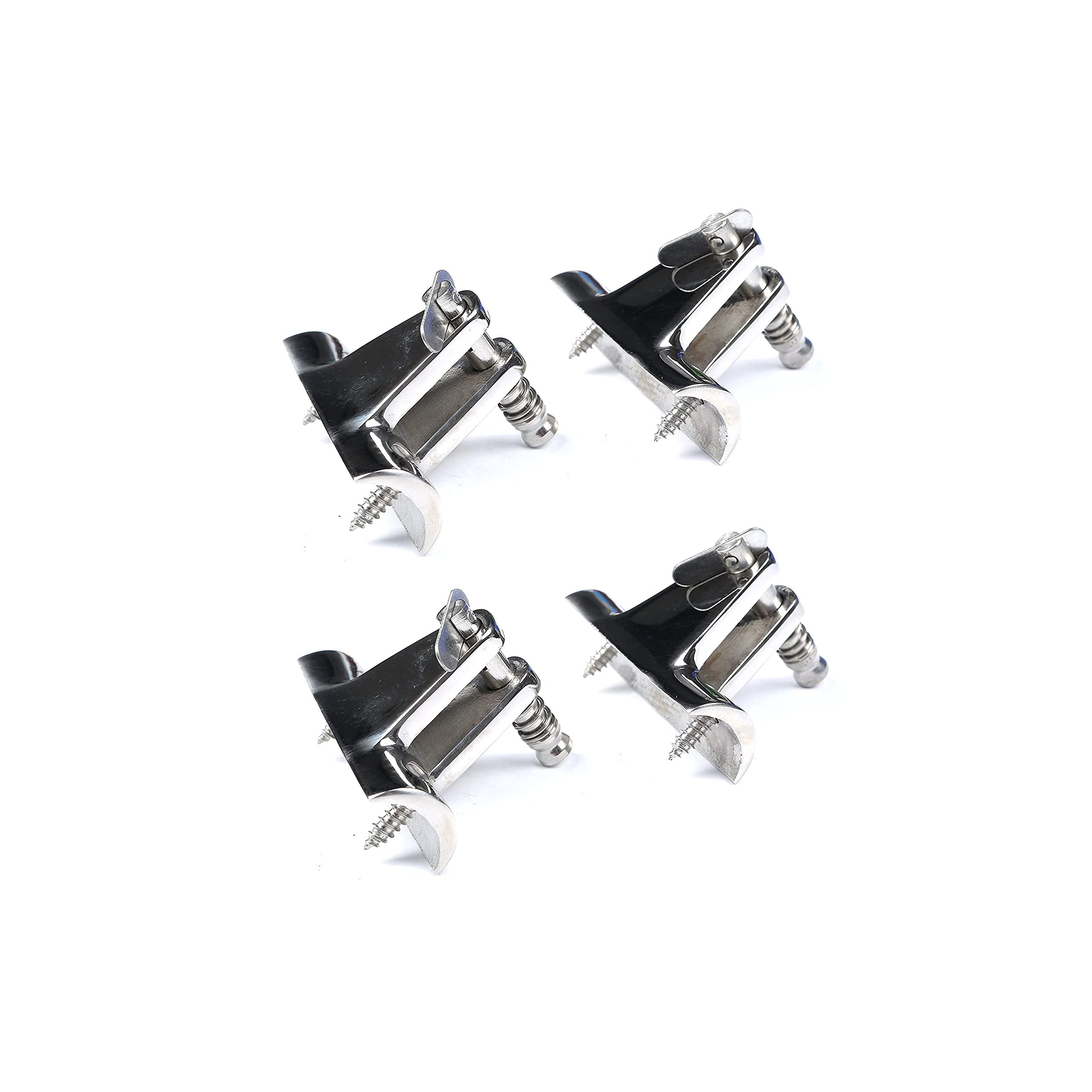 Snapklik.com : Mxeol Bimini Top Deck Hinges Fitting Concave Base Hardware