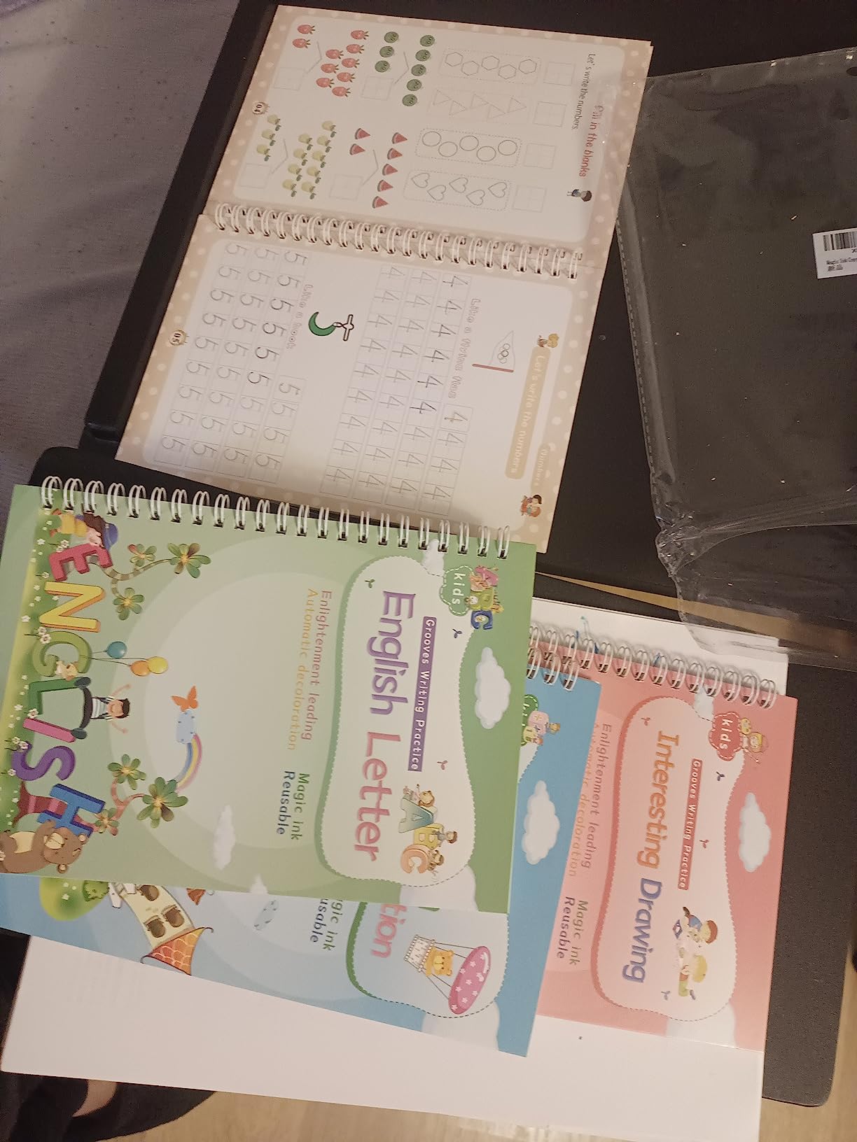 Magic Ink Copybooks for Kids Reusable Handwriting Workbooks for ...