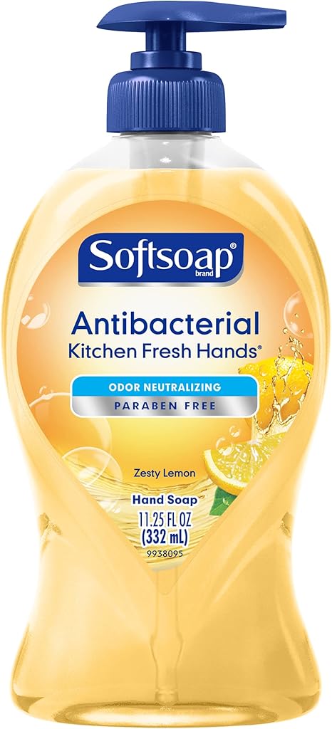 Amazon.com: Softsoap Liquid Hand Soap, Kitchen Fresh Hands - 11.25 ...
