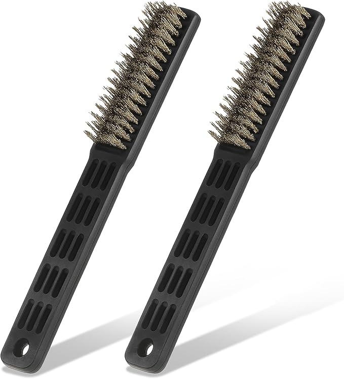 Amazon.com: 2 Pack Bowling Shoe Brushes, Heavy Duty Wire Brush Outdoor ...