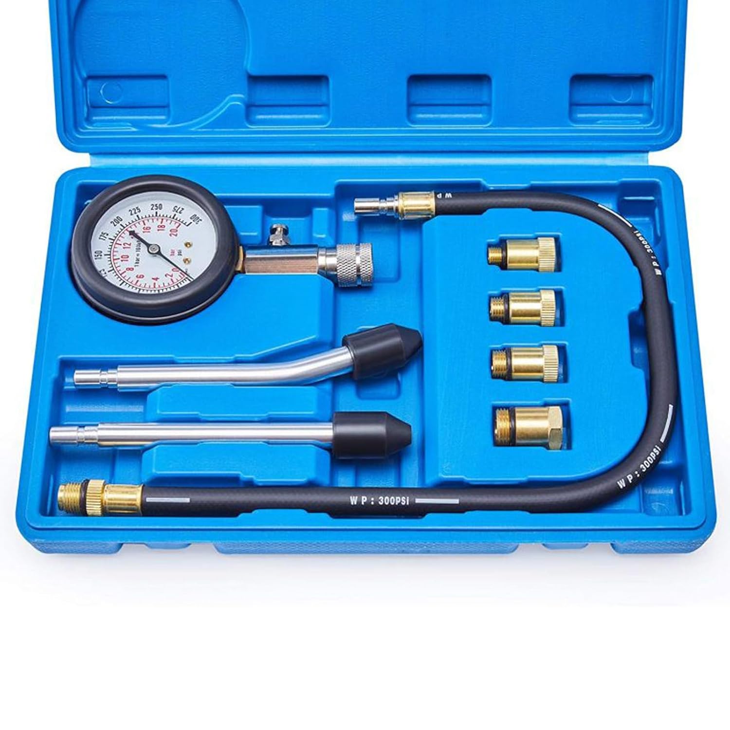Amazon.com: Professional Petrol Engine Compression Tester Kit Fuel ...
