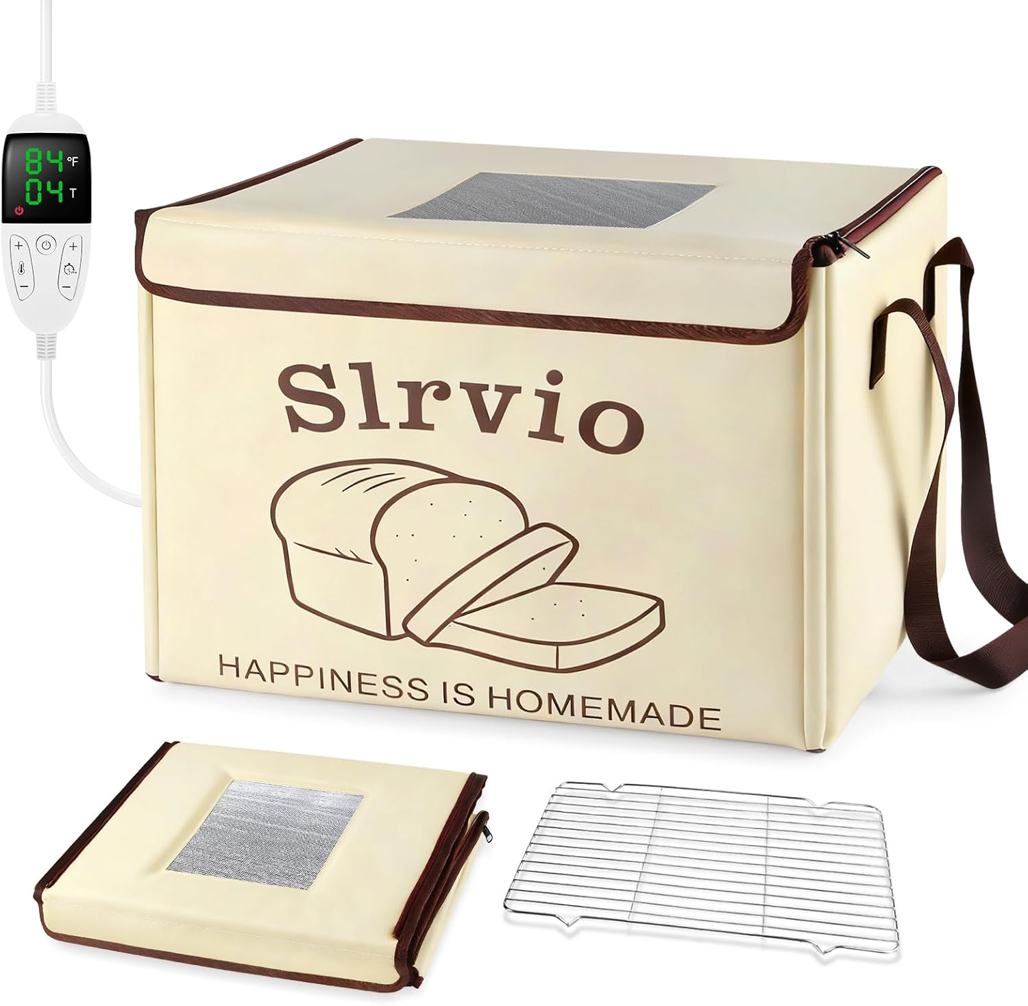 Amazon.com: Slrvio Foldable Bread Proofing Box with 50–113℉ Temperature ...