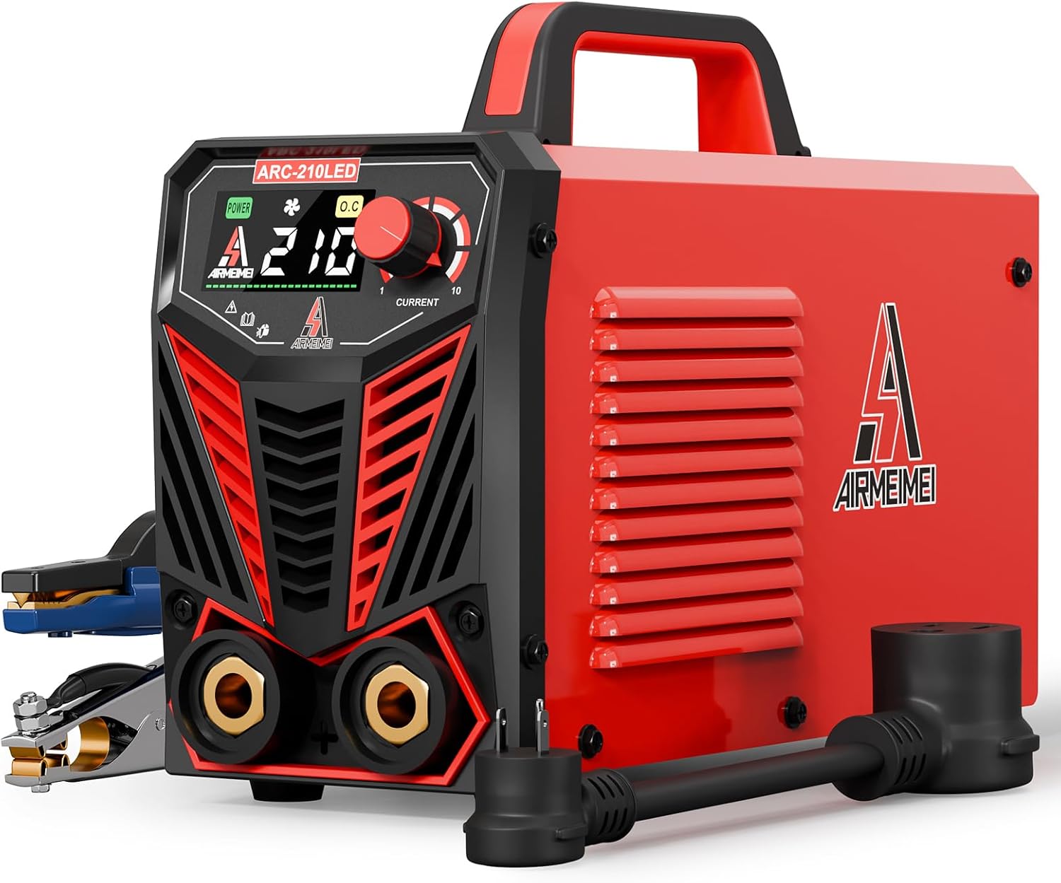 AIRMEIMEI ARC Stick welder 110v/220v,Fits All Rods,Plug And Play,Easy ...