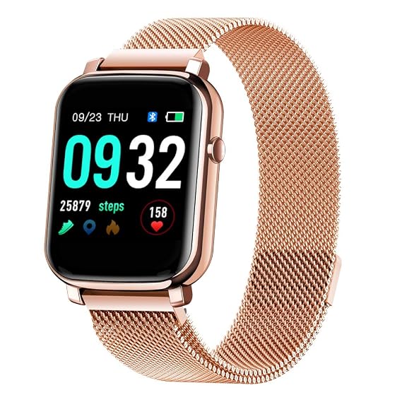 French Connection F1 Smartwatch Black Dial Unisex's Watch-F1-D : Amazon ...