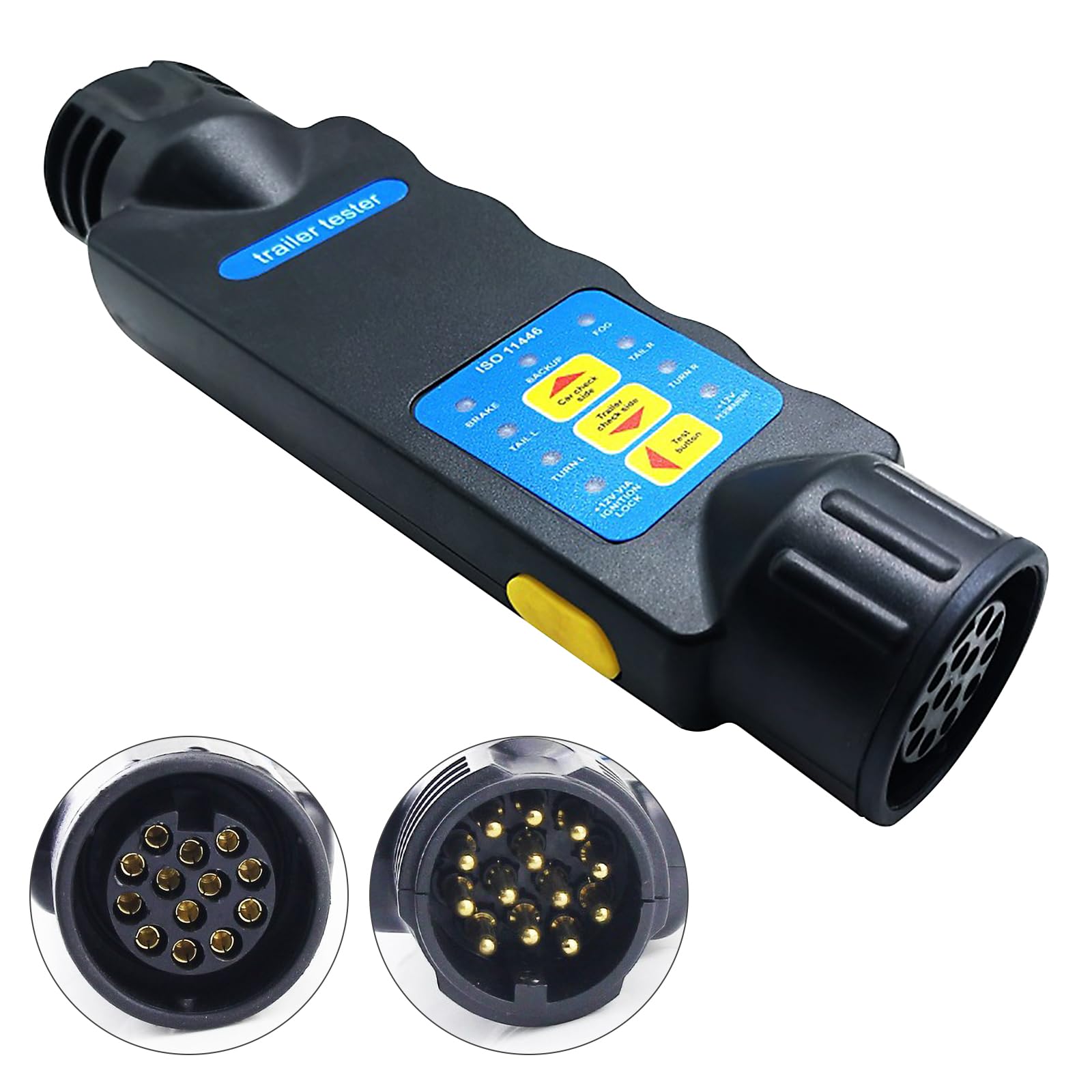 SPORWAY 13 Pin Trailer Tester: 12 V Trailer Tester Tester for Plugs and ...