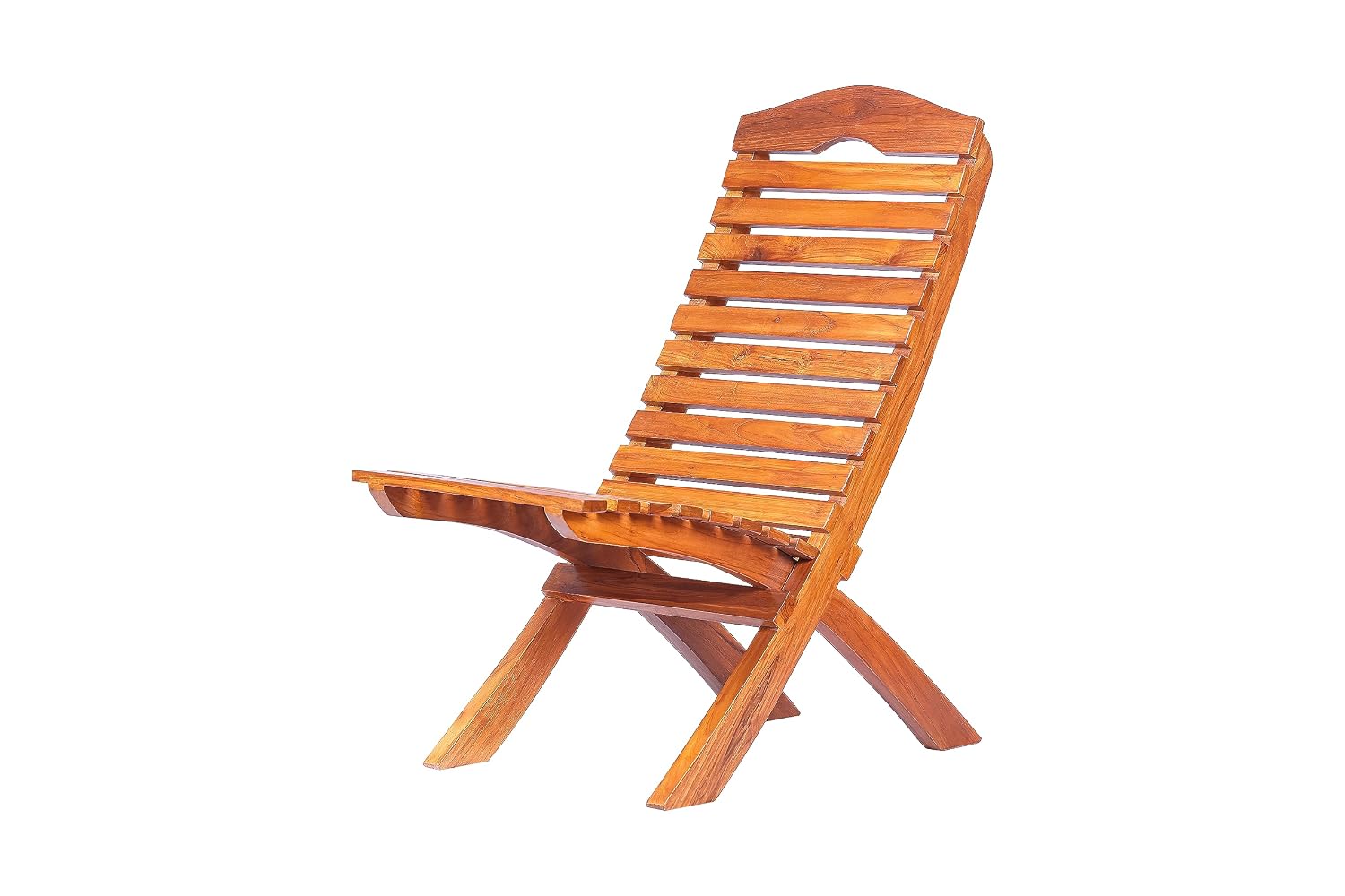 MK Wooden Easy Chair for Home Living Room and Outdoor - Portable ...