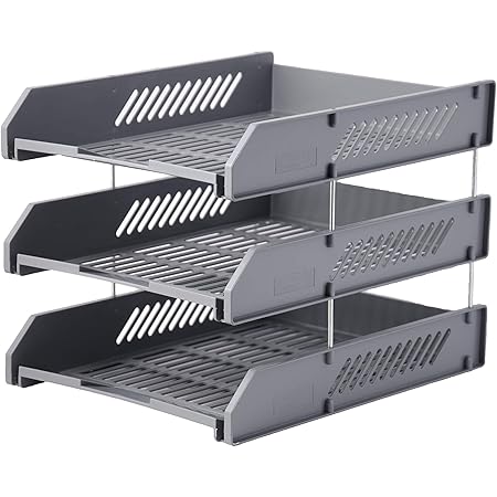 Omega Brand Omega 1745PP EXCEL Office Tray (Set of 4 Tray) Blue Colour ...