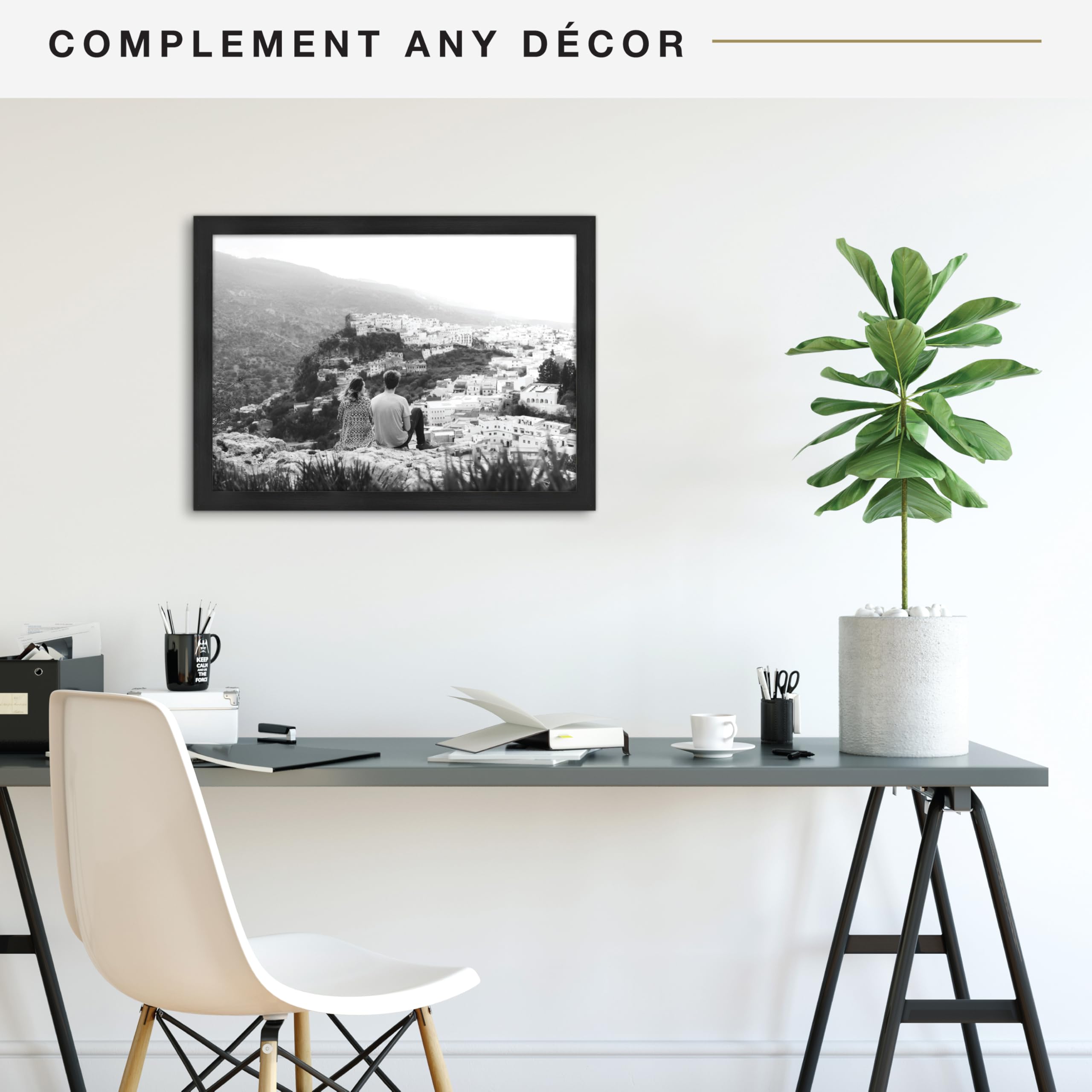 Snapklik.com : MCS Museum Poster Frame 20x28 Onyx, Vertical ...