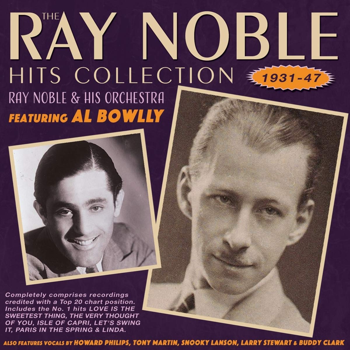 NOBLE,RAY & HIS ORCHESTRA - Hits Collection 1931-47 - Amazon.com Music