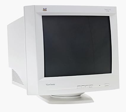 ViewSonic G790 19" CRT Monitor (White) : Amazon.in: Computers & Accessories