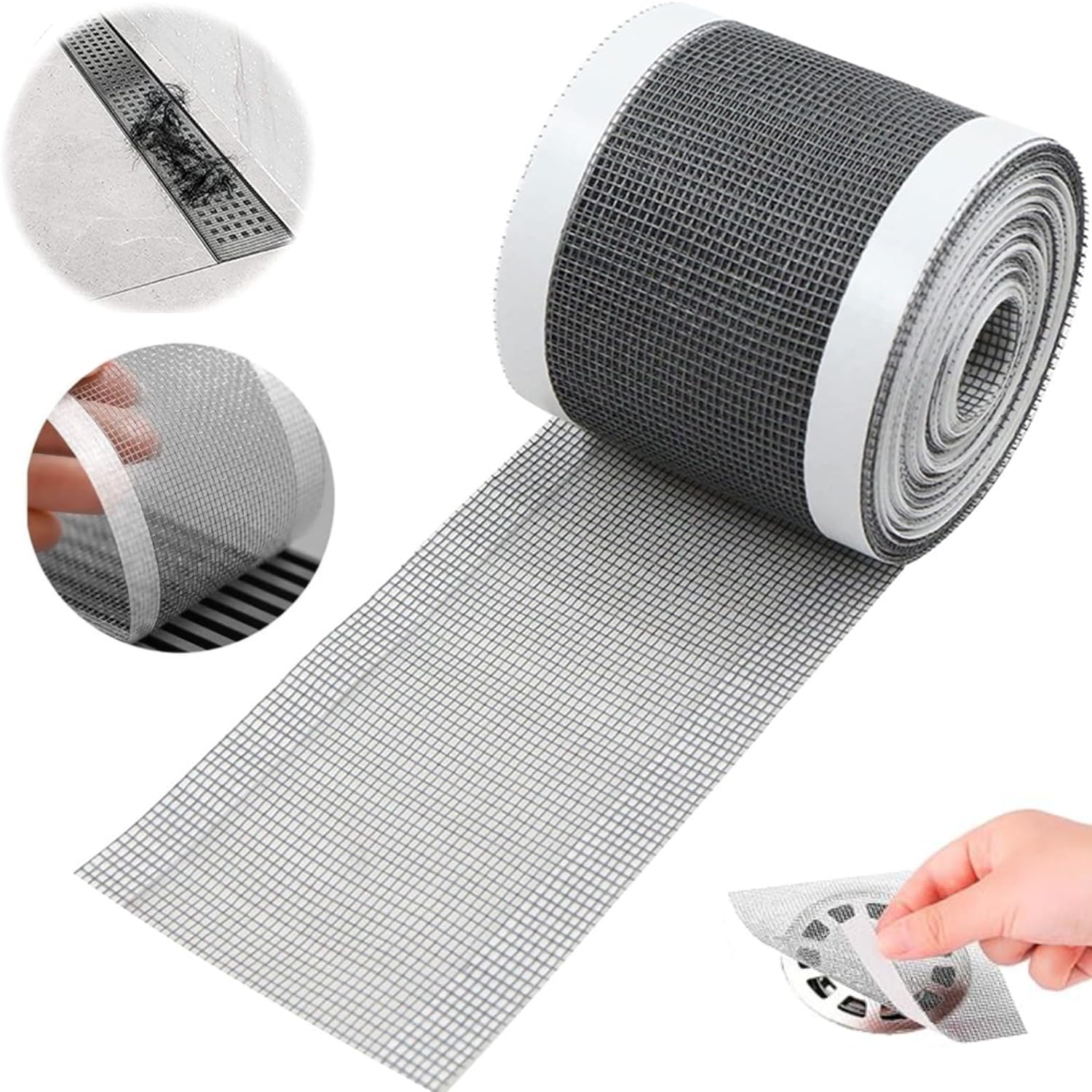 Prostuff.in® Self Adhesive Strainer Filter Stickers Shower Drain Hair ...